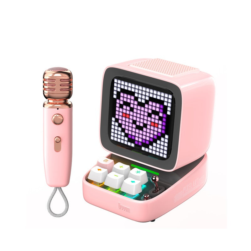 Divoom Ditoo-Mic Pixel Art Portable Bluetooth Speaker – Jusinhel-Life